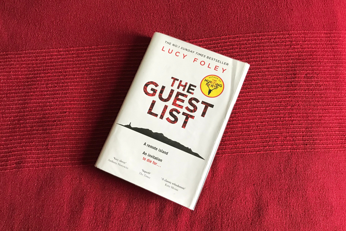 The Guest List by Lucy Foley - Jackie Watson author